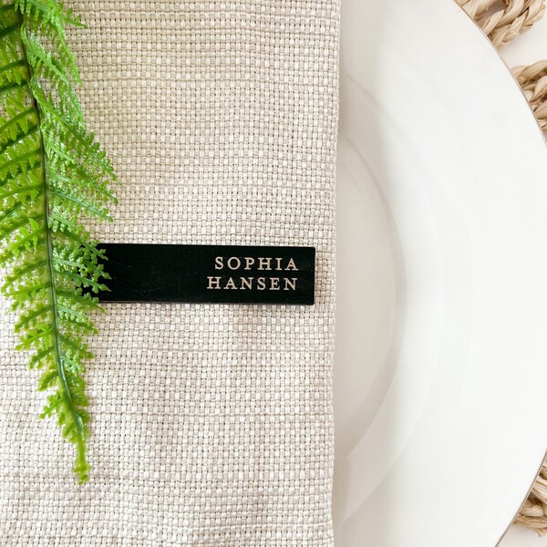 Place Setting Card - Etsy