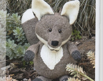 Animal Toy Knitting Pattern - Cute Weasel Patons Wool Blend DK Instant ...