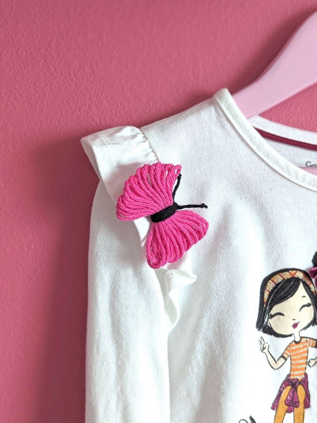 Mirabel Pink Butterfly Pin, Encanto Inspired Butterfly Pin, Mirabel ...