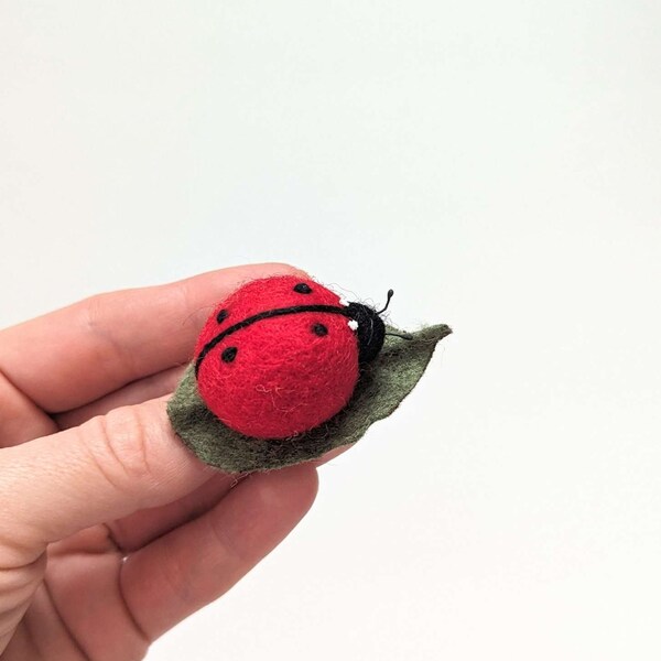 Felt Ladybug - Etsy