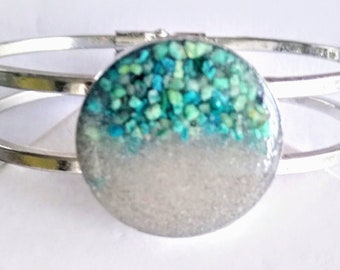 Turquoise Key Bracelet - Etsy