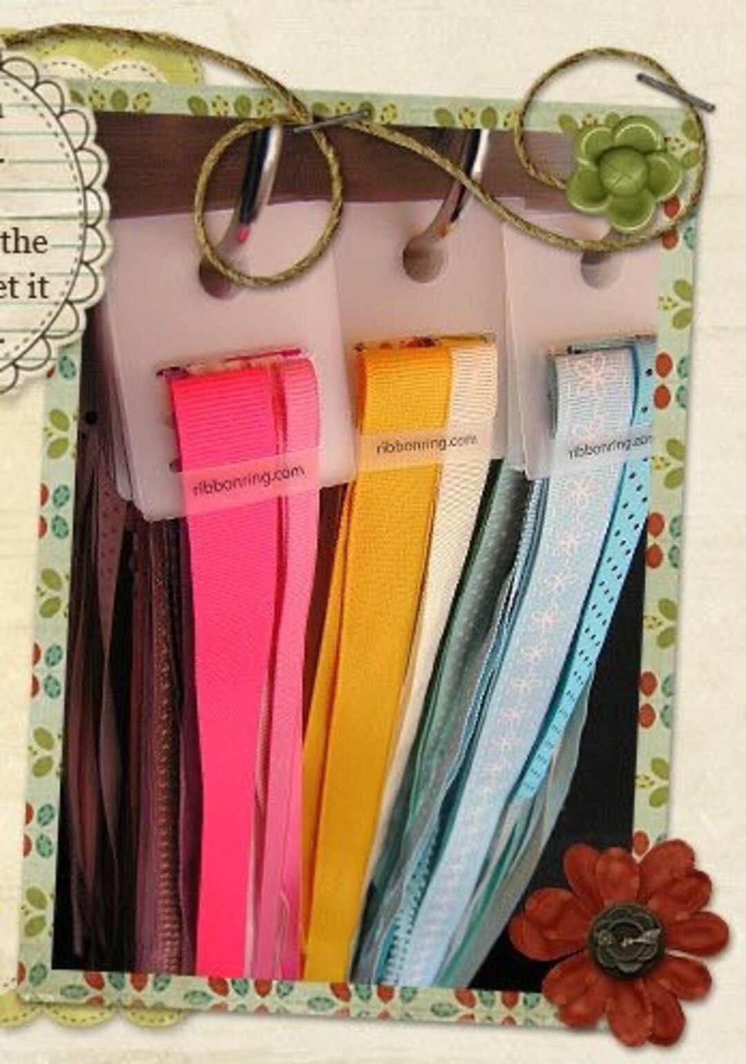 Jumbo Tag Ribbon Ring Kit - Etsy