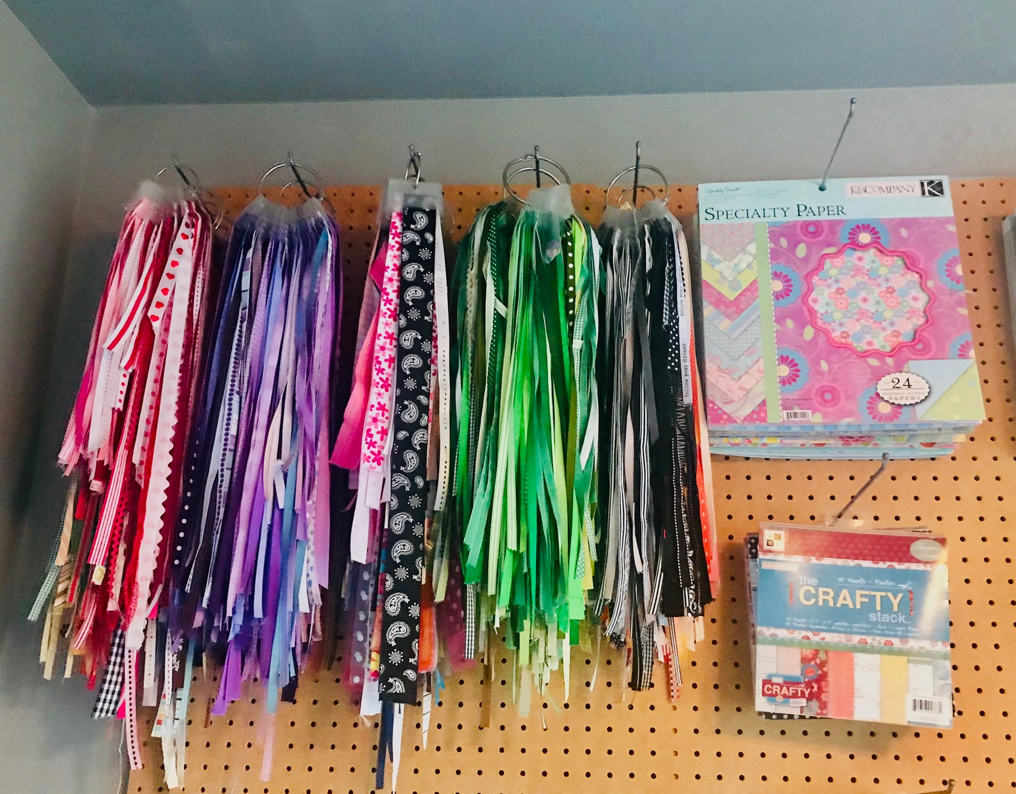 Original Ribbon Ring Ribbon Organizer Kit (30 Tags, 1 Ring, 15 ...