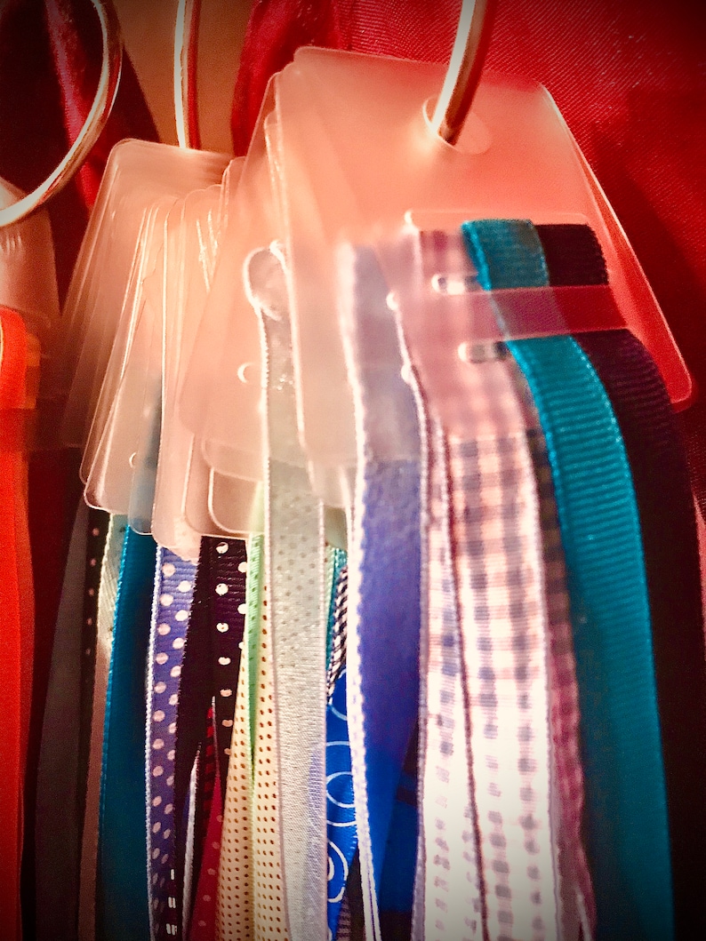 Original Ribbon Ring Ribbon Organizer Kit (30 Tags, 1 Ring, 15 ...