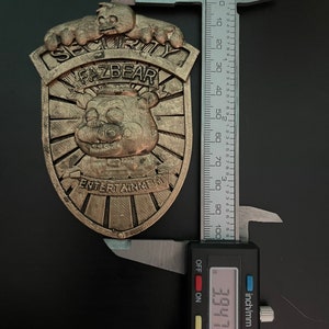 Five Nights at Freddy's Security Badge Prop - Etsy