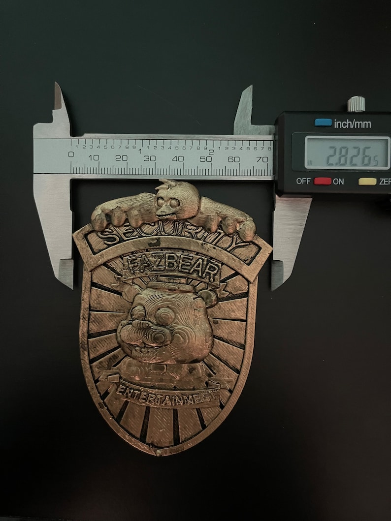 Five Nights at Freddy's Security Badge Prop - Etsy
