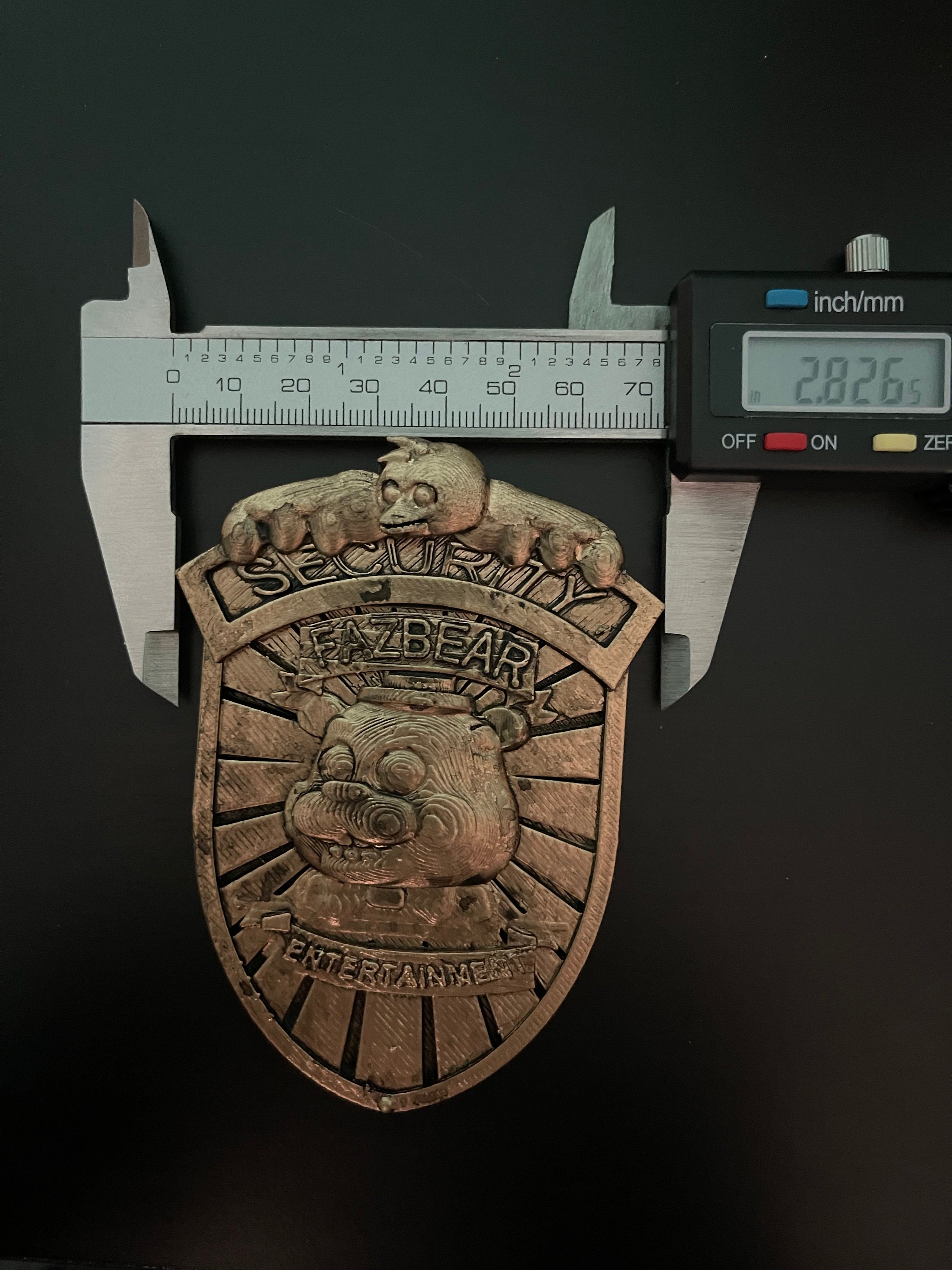 Five Nights at Freddy's Security Badge Prop - Etsy