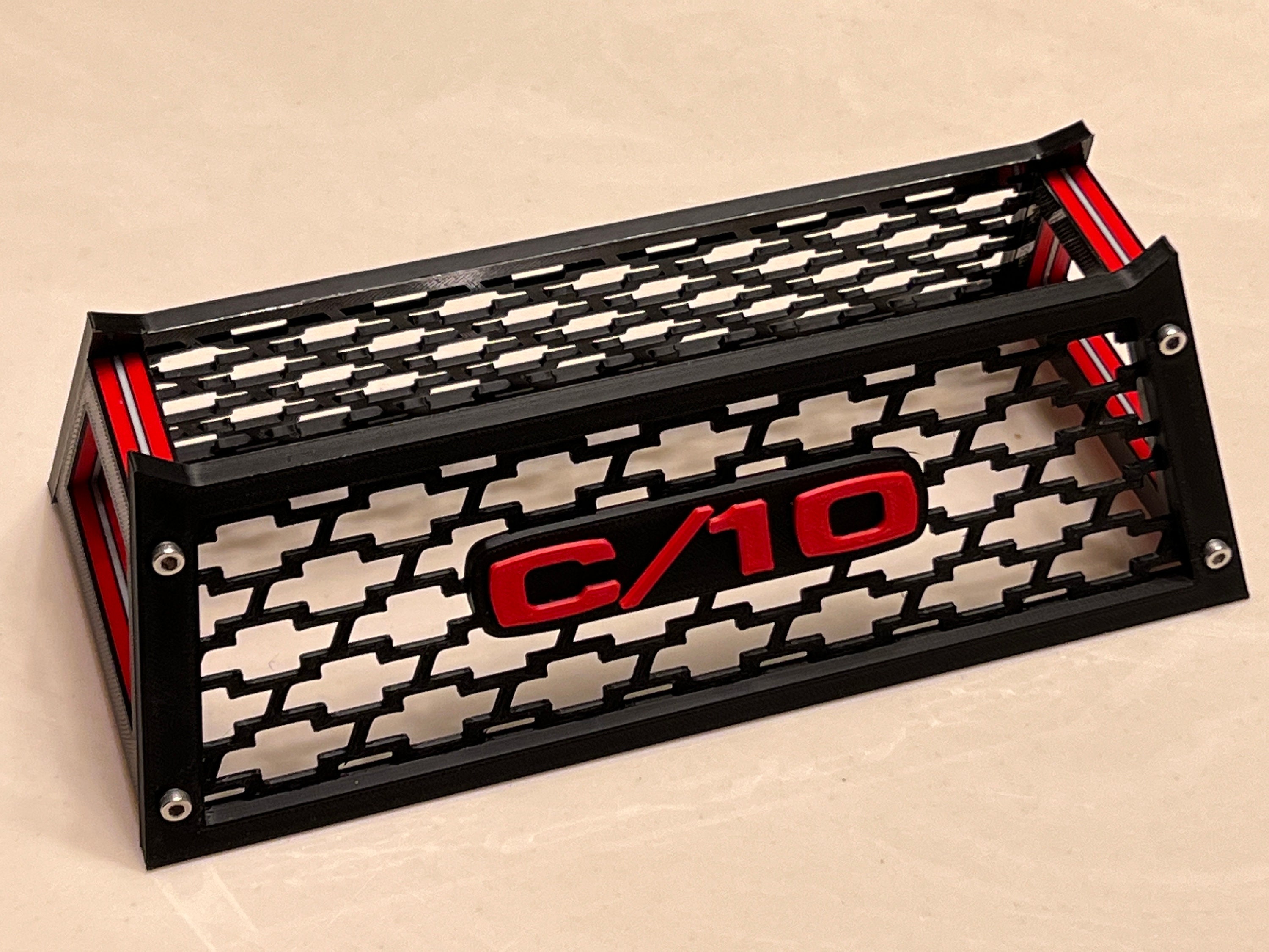 Custom 3D Printed RC Crawler Display Stand: Axial SCX24, Traxxas TRX-4M ...