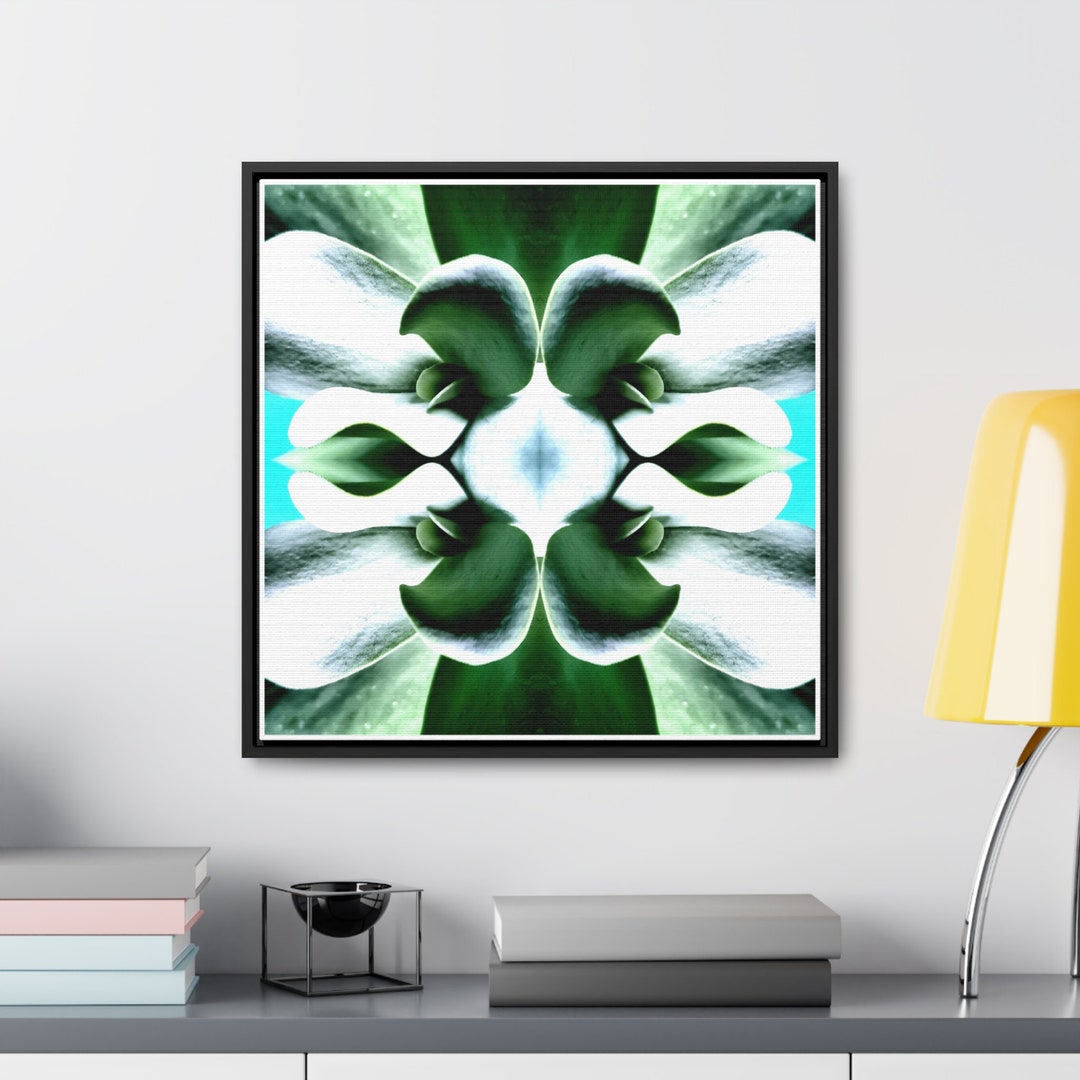Jacks Bean Stalk, Art Print, Gallery Canvas Wraps, Square Frame - Etsy