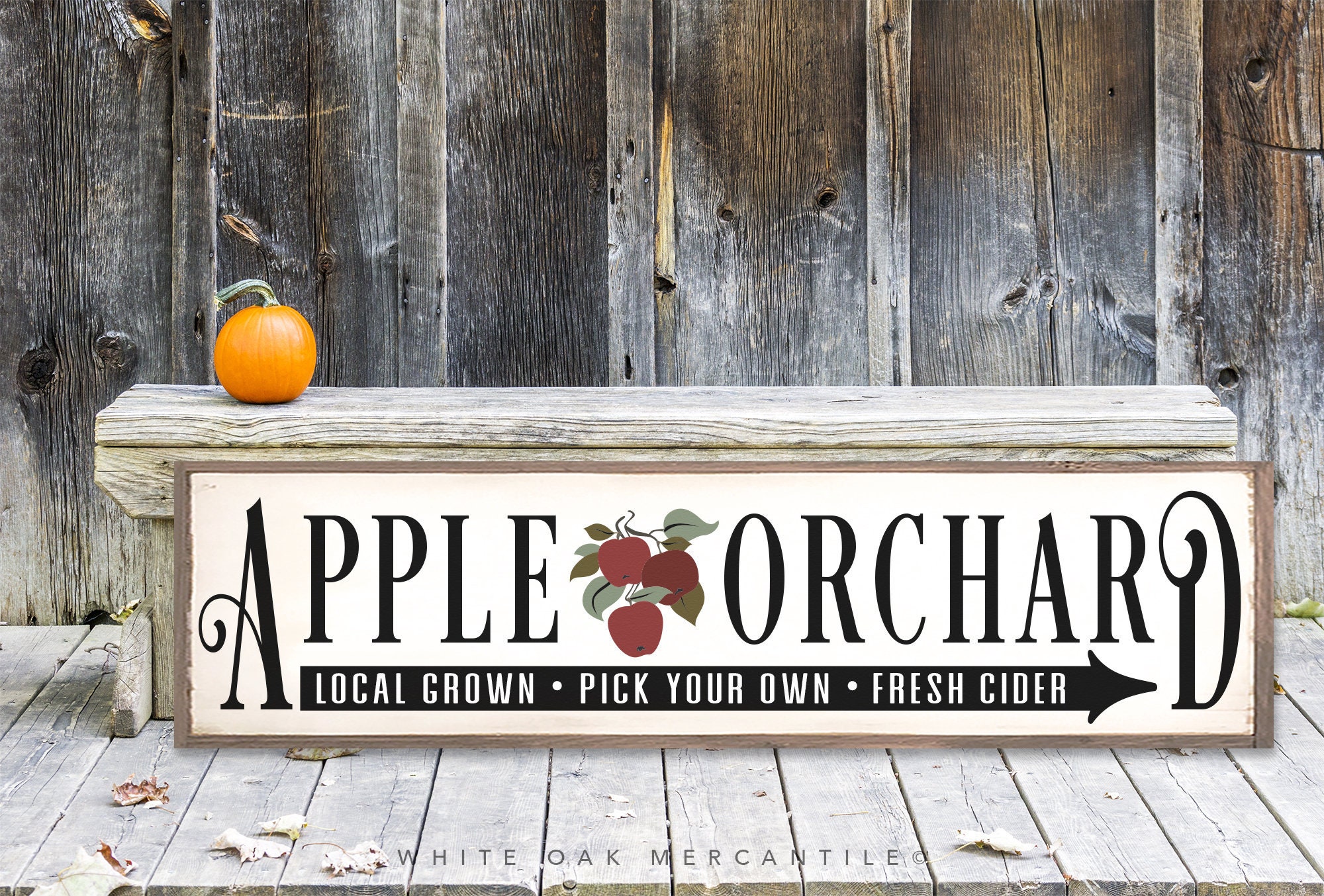 Apple Orchard Sign Apple Sign Apple Decor Apple | Etsy