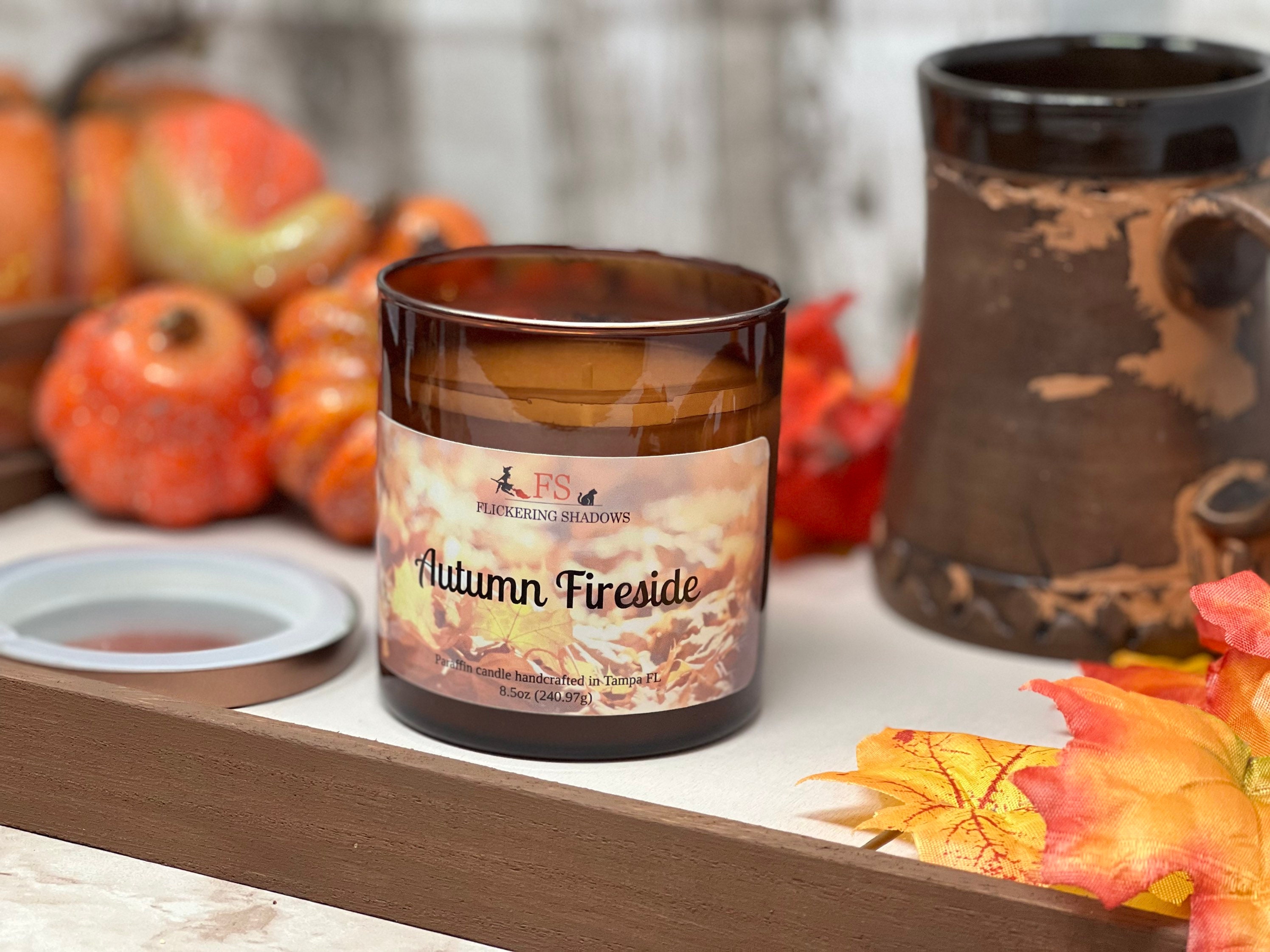 Autumn Fireside Candle campfire Marshmallow - Etsy