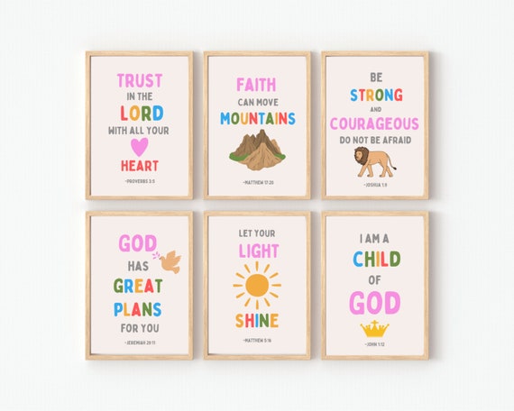 Christian Posters With Bible Verses
