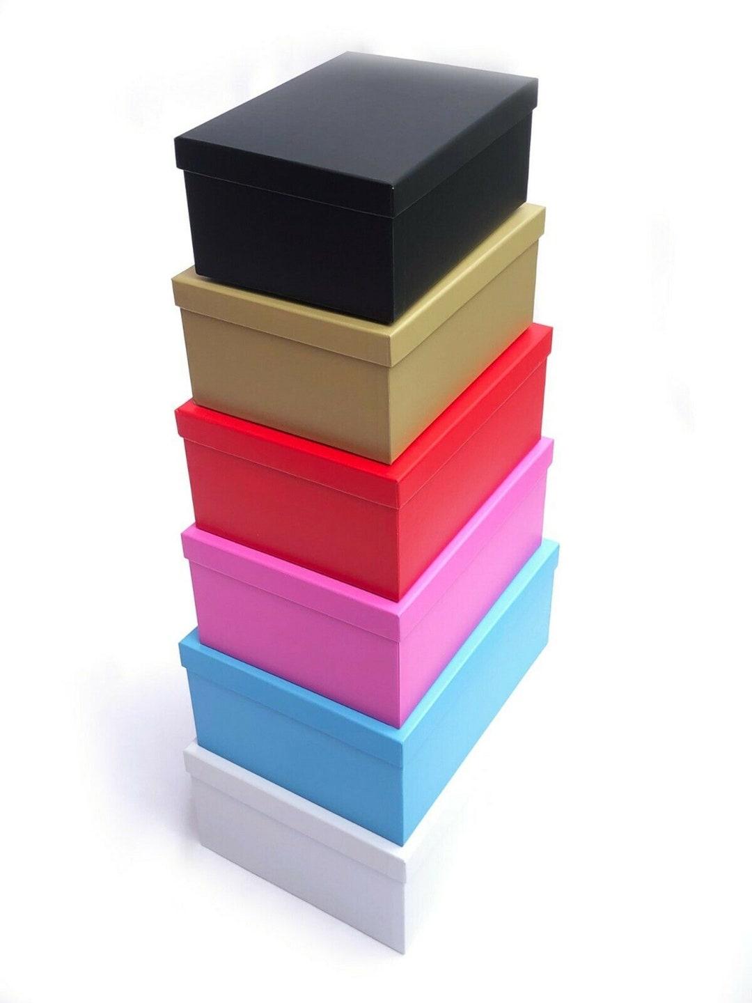 Colorful Nesting Storage Boxes: Party Gift Organizers - Etsy