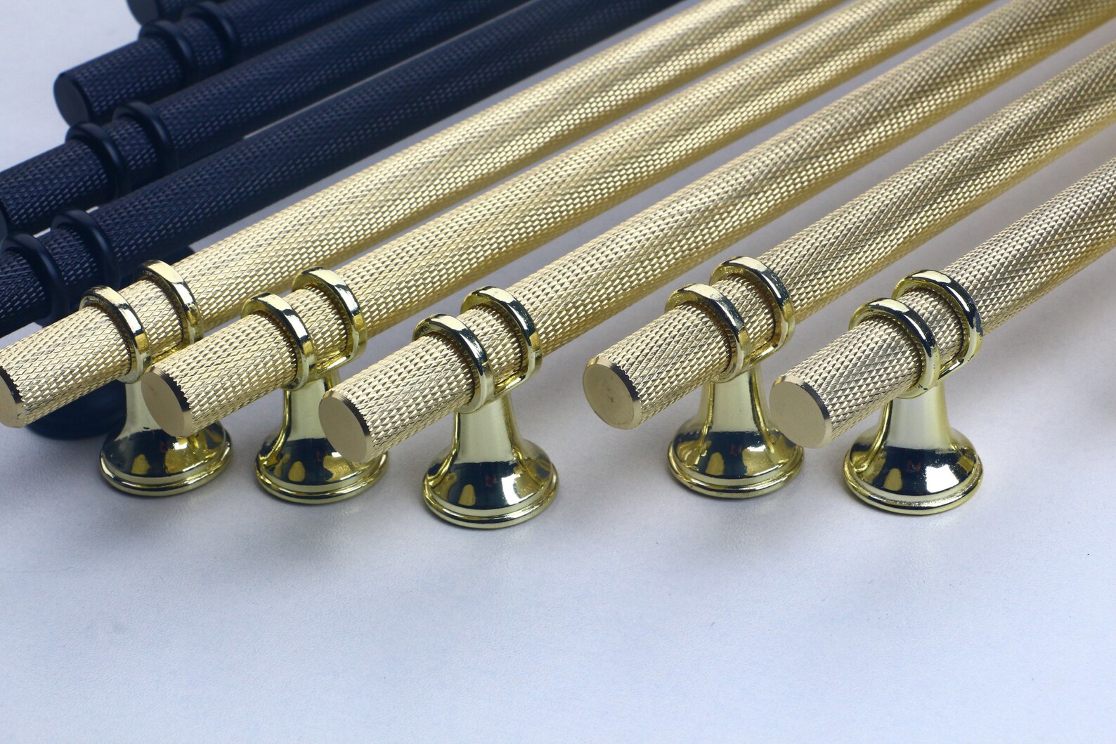 Kitchen Cabinet Pulls Knurled Knurl Handles Handle Knob T Bar Drawer ...
