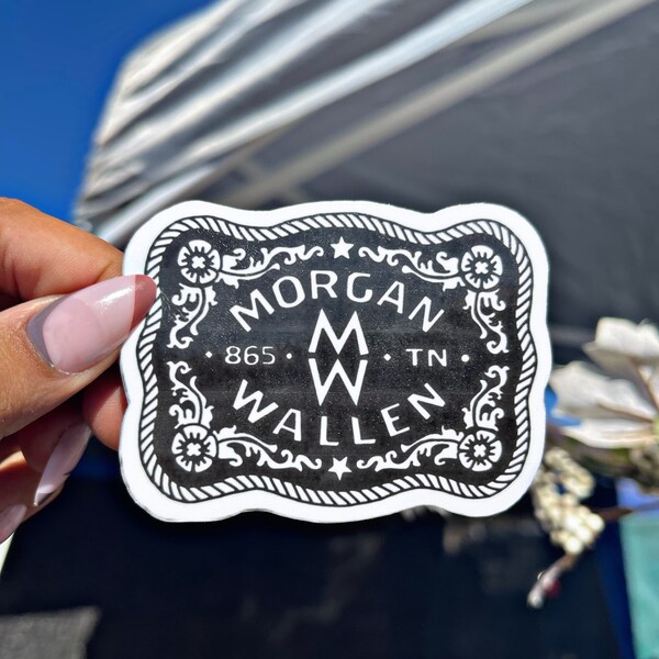 Morgan Wallen Sticker, Decal - Etsy