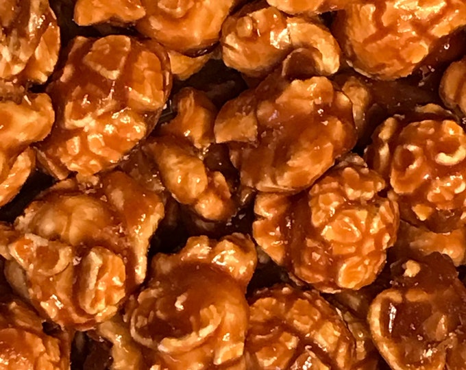 Gourmet Caramel Coated Popcorn With Nuts by Its Delish - Etsy