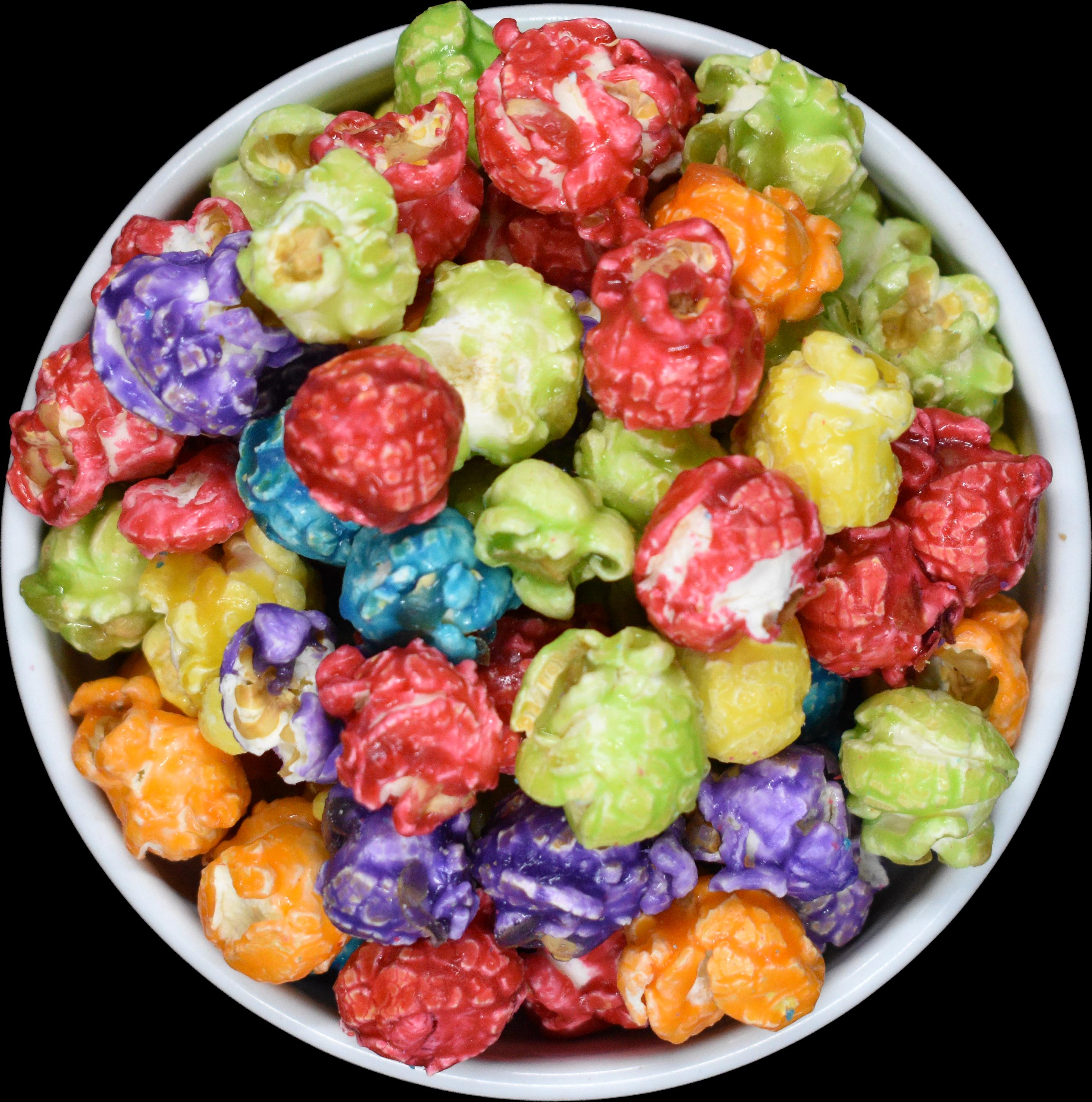 Rainbow Popcorn - A Colorful Burst of Fun and Flavor - Etsy