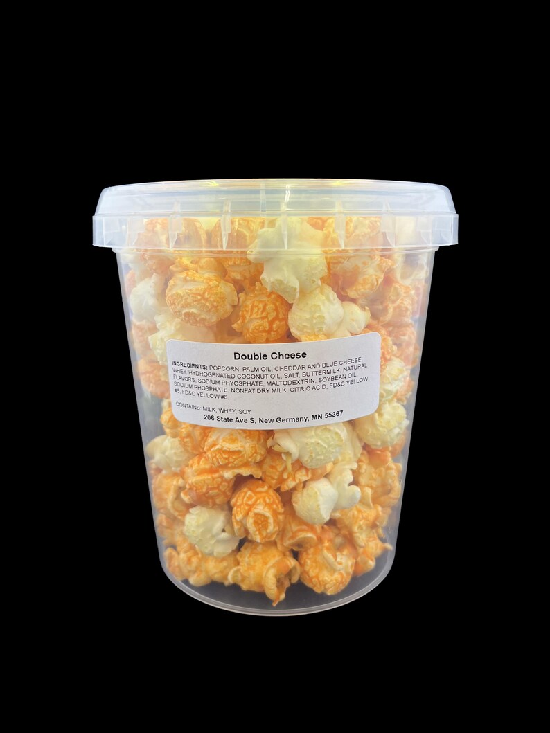 Double Cheddar Popcorn - the Ultimate Cheesy Indulgence - Etsy
