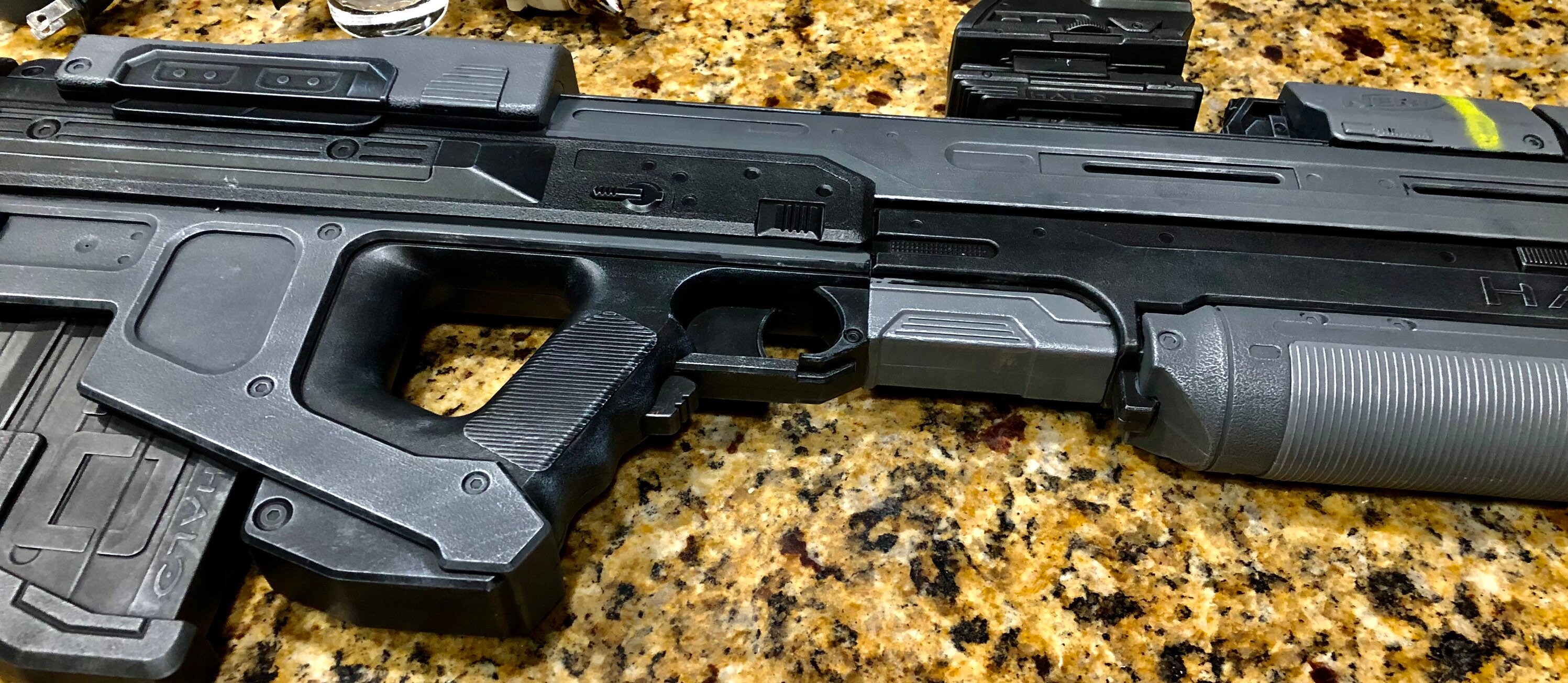 Nerf Halo MA40 ASSAULT RIFLE Motorized Dart Blaster Custom Norway ...