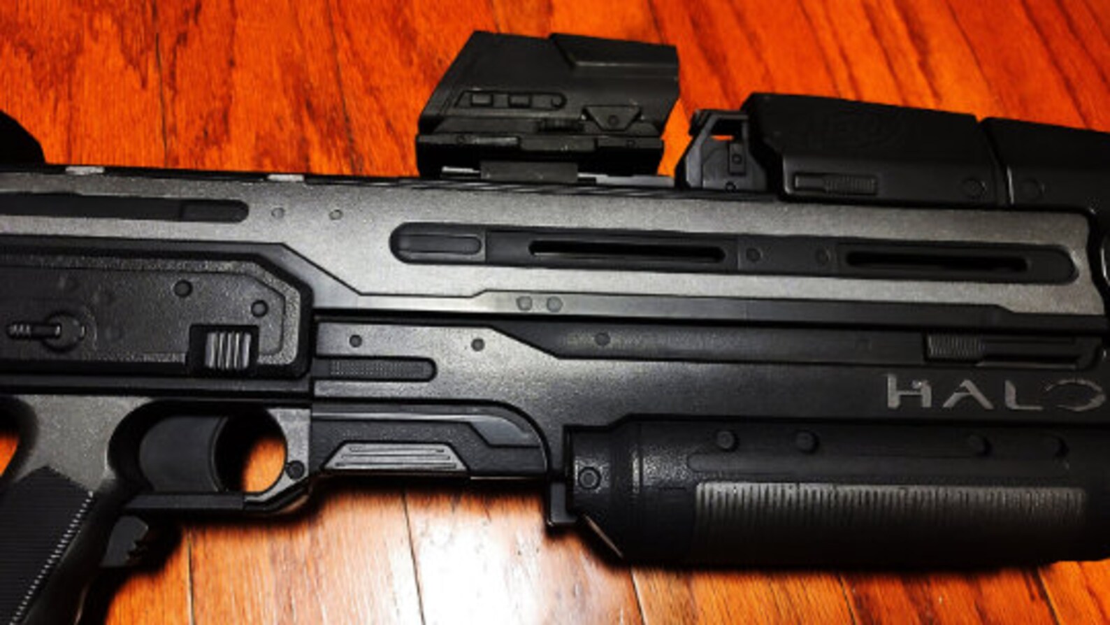 Nerf Halo MA40 ASSAULT RIFLE Motorized Dart Blaster custom | Etsy