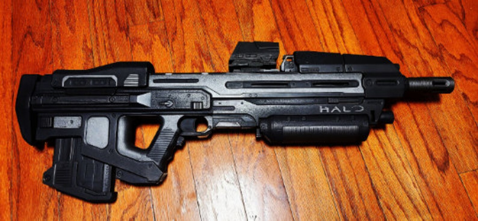 Nerf Halo MA40 ASSAULT RIFLE Motorized Dart Blaster custom | Etsy
