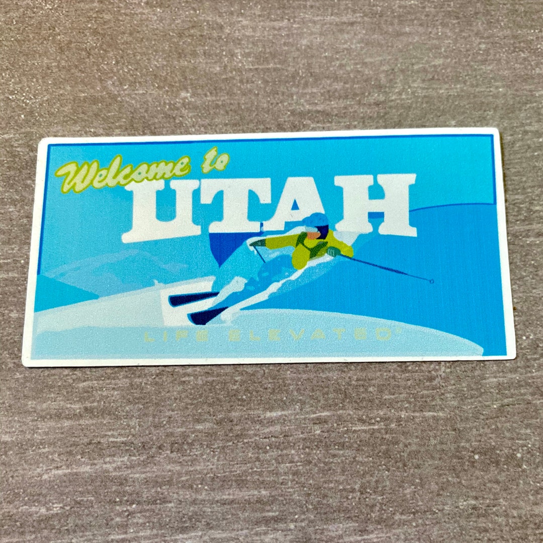 Utah / Mighty 5 National Park Sticker Pack| Glossy Stickers | Laptop ...