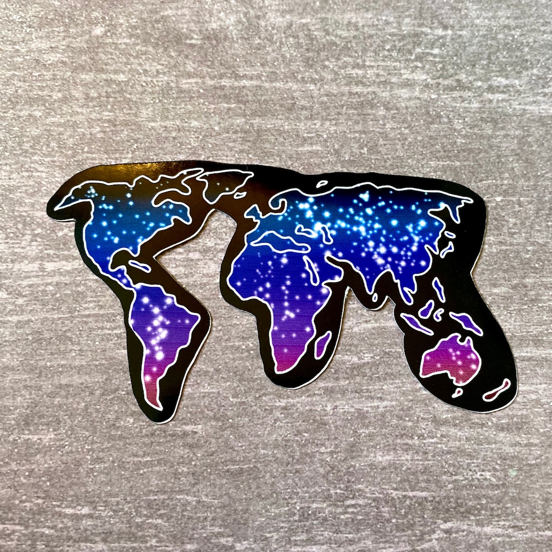 World Sticker Pack| Glossy Stickers | Laptop Stickers | Travel ...