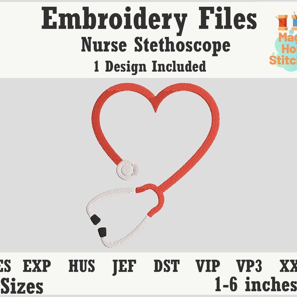 Stethoscope Heart - Etsy