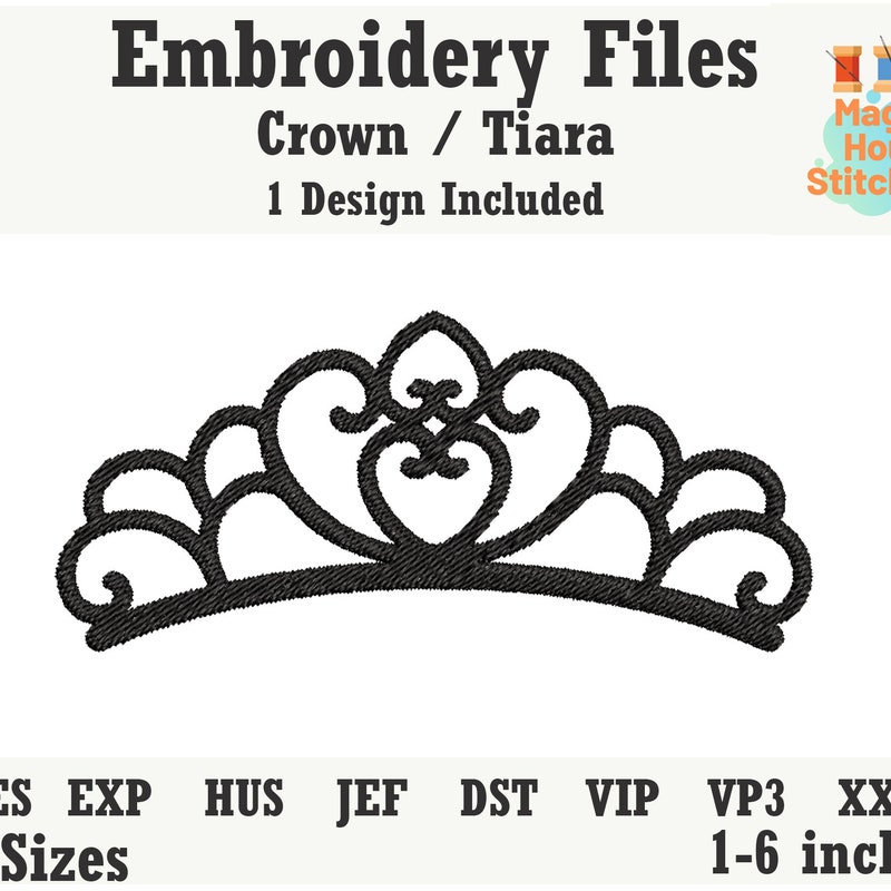 Princess Embroidery - Etsy