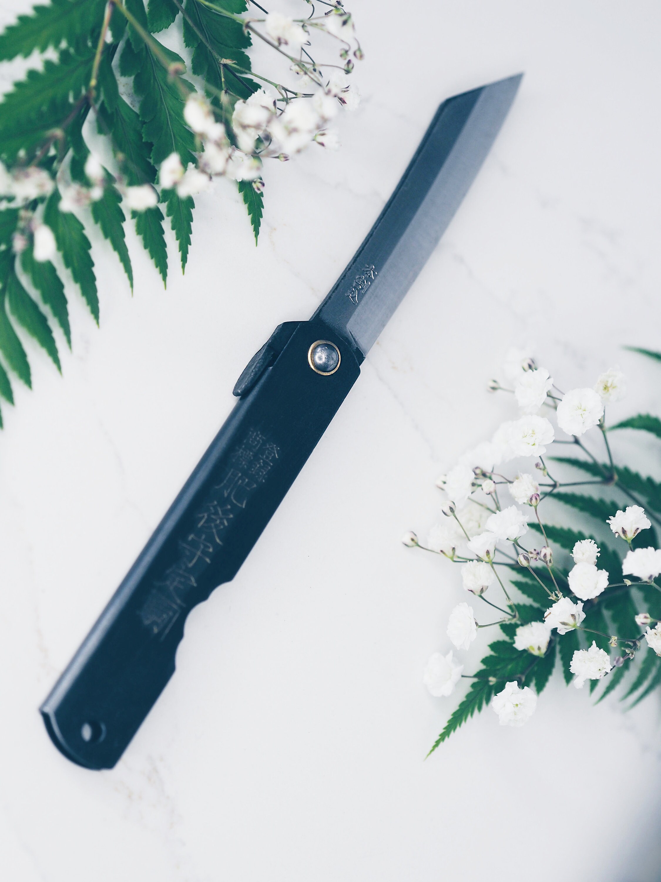 Higonokami Traditional Japanese Folding Pocket Knife in Black - Etsy