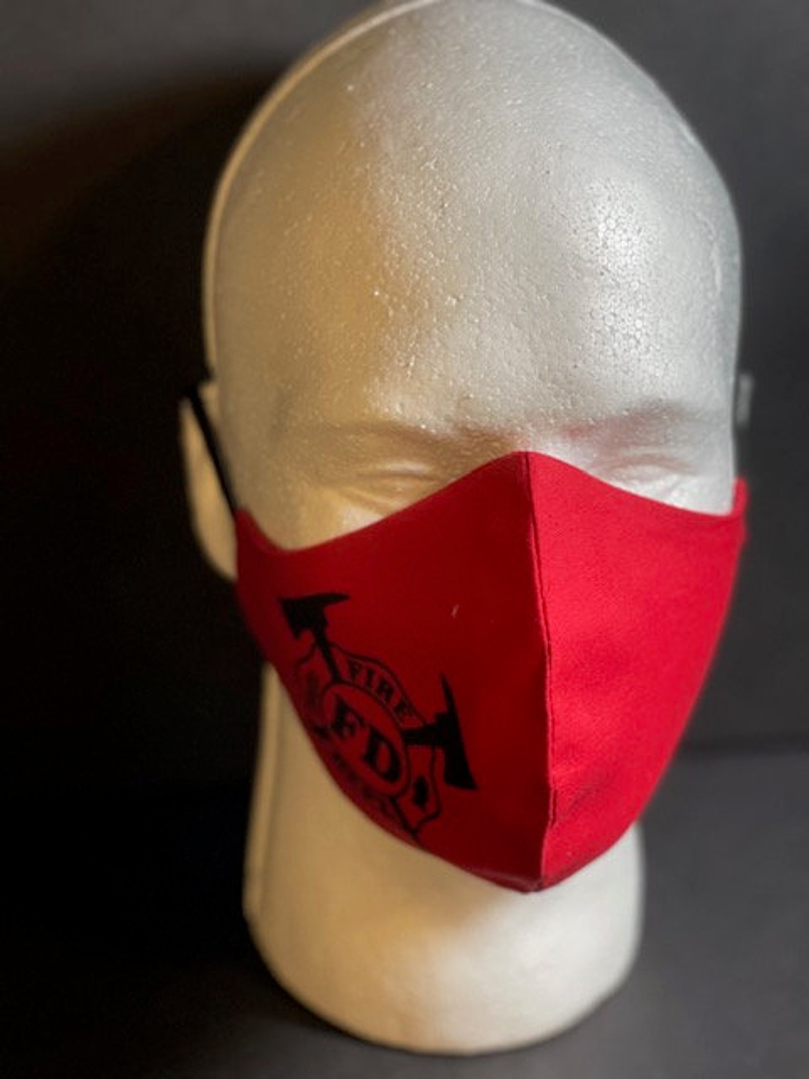 Firefighter Face Mask - Etsy
