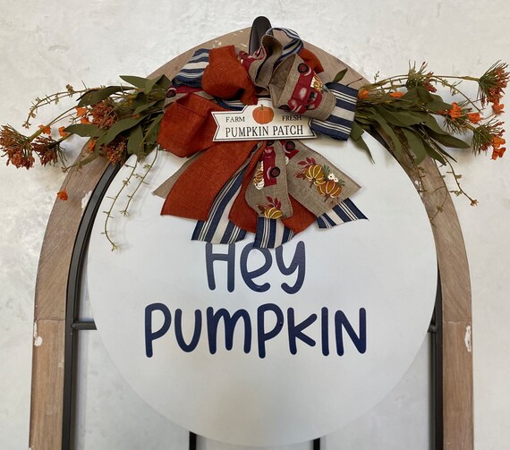 Fall Wooden Door Sign - Etsy