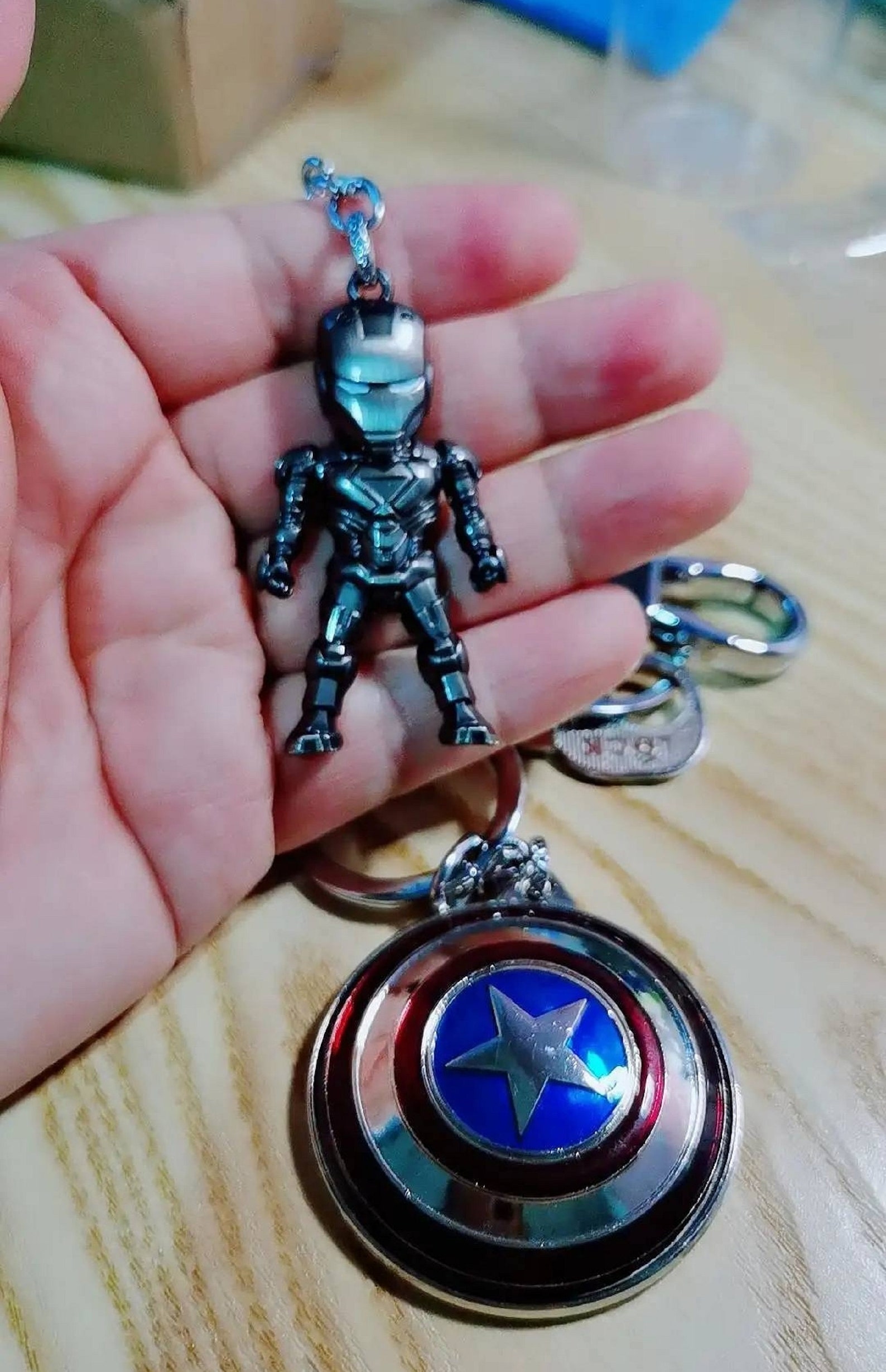 Avengers Marvel Keyrings MARVEL Metal Keychains | Etsy
