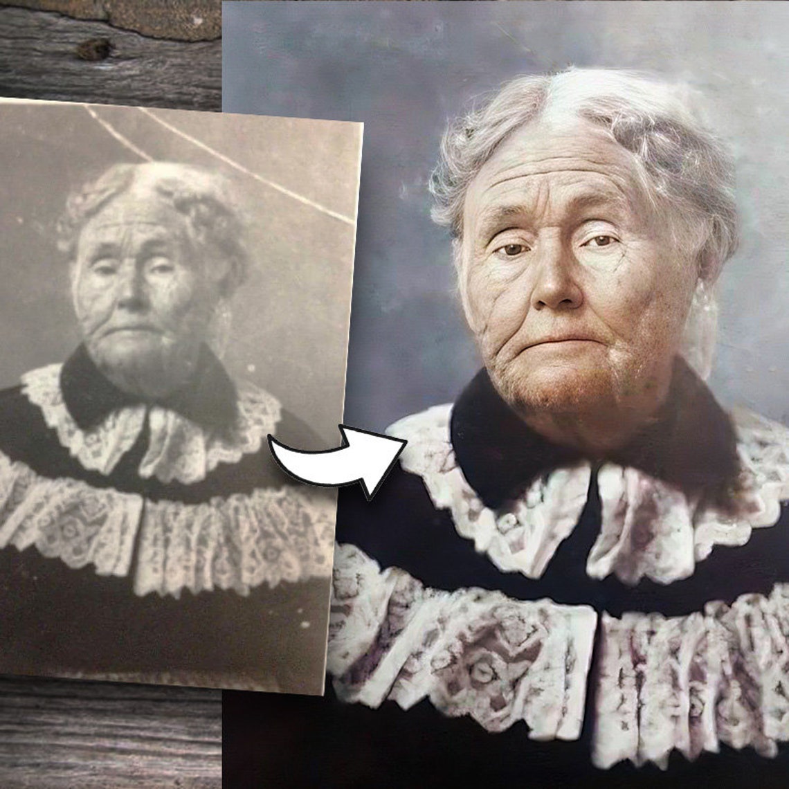 AI Photo Restoration: FREE Preview - Restore, Colorise, Repair, Old ...