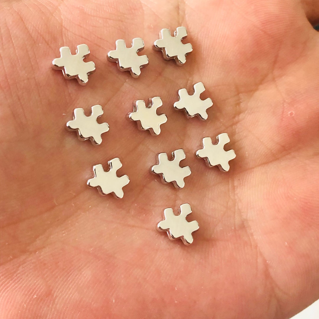 Silver Plated Angel Spacer Charms 10 Pcs in a Pack - Etsy