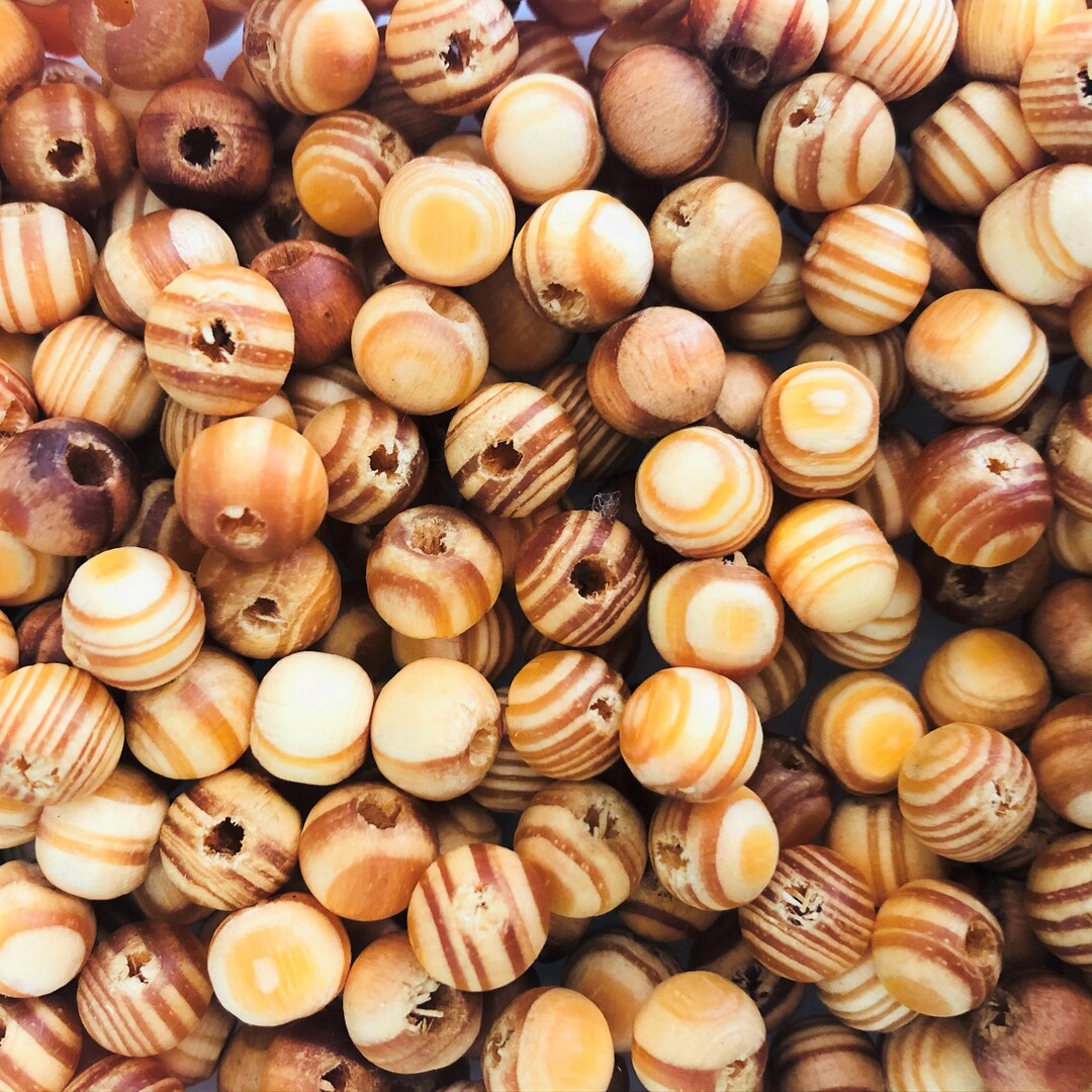 8mm Wooden Beads Wooden Spacers Natural Color 50 Gr Pack - Etsy