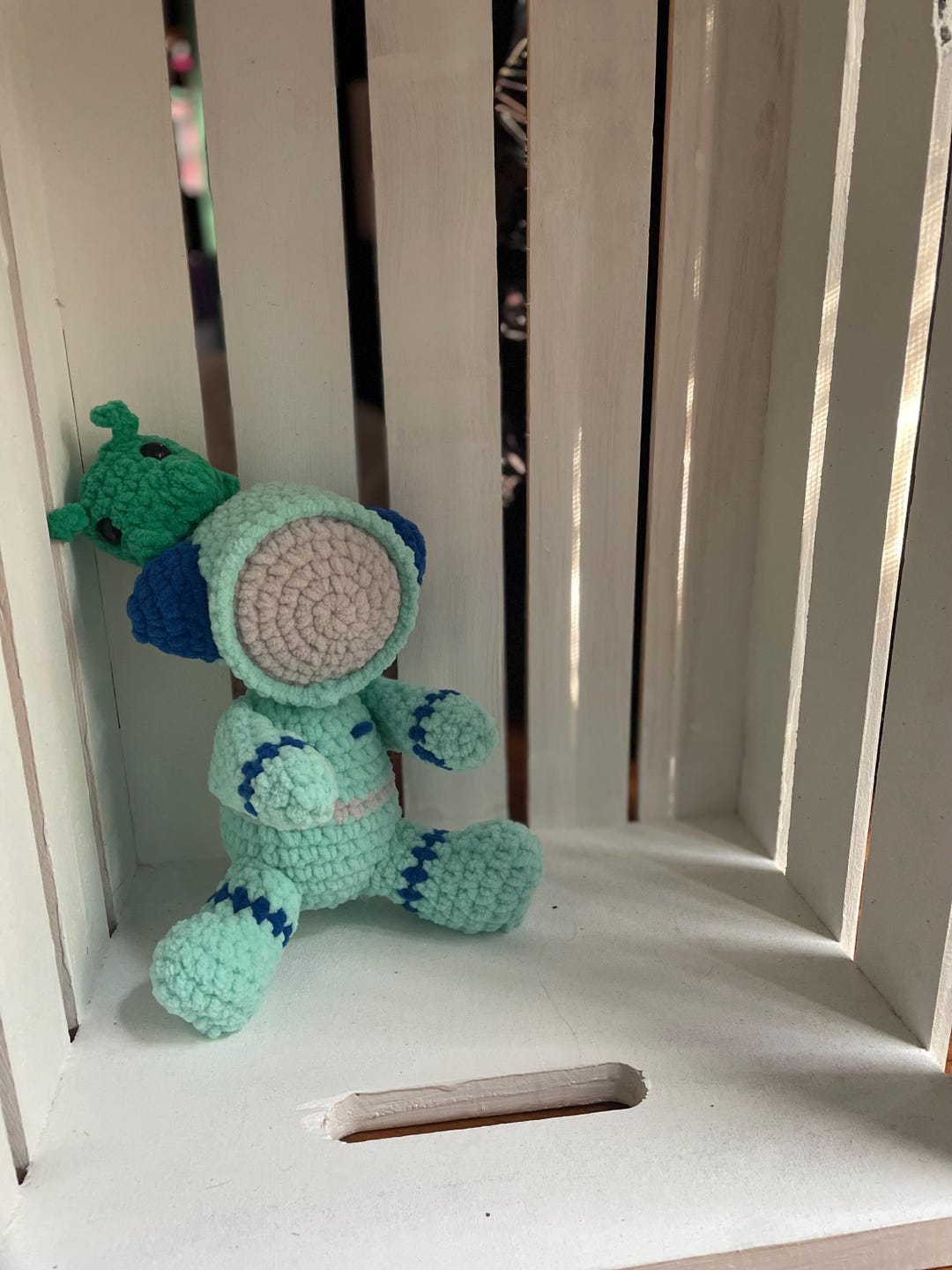 Astro the Astronaut and His Little Alien Buddy Handmade and Crocheted ...