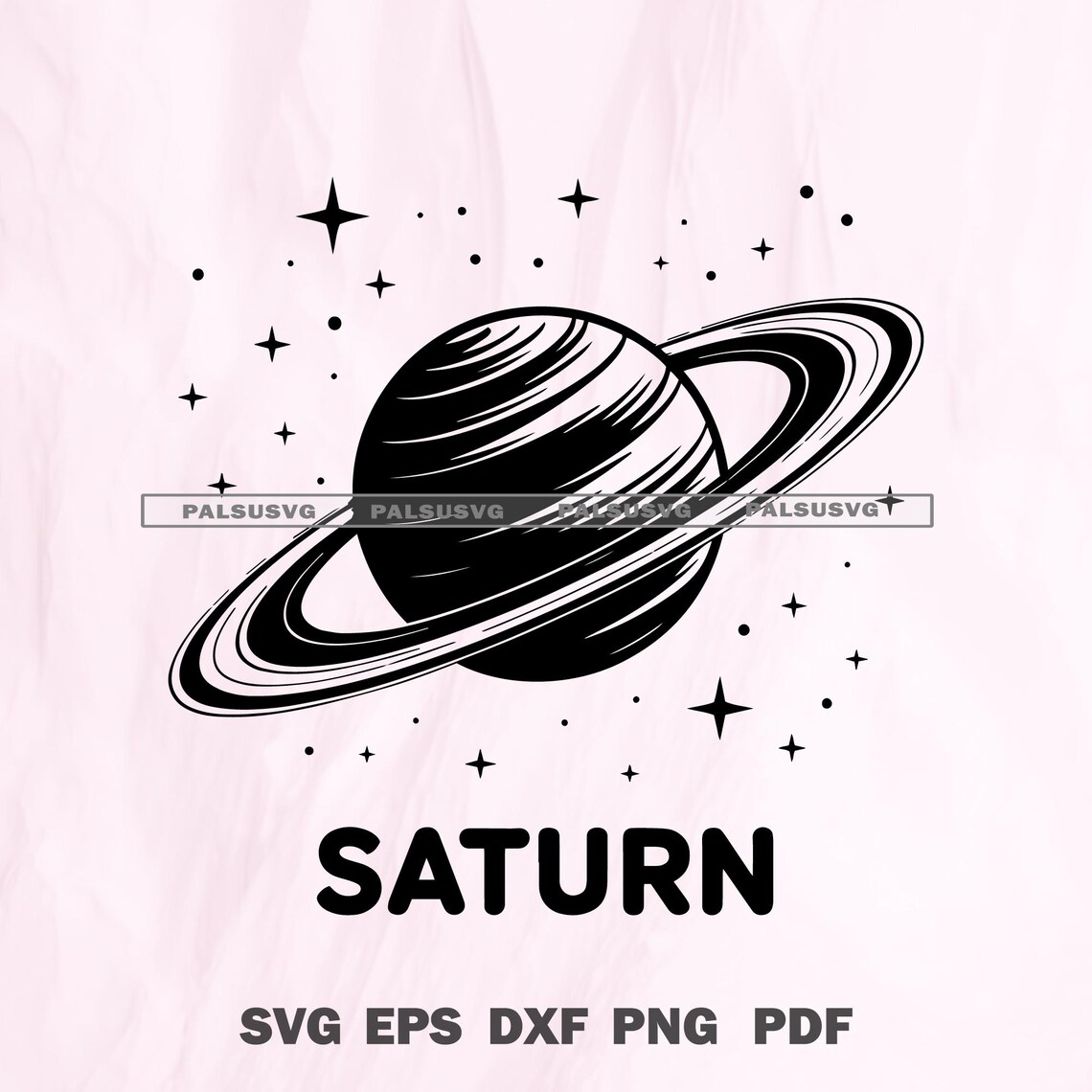 Saturn Planet SVG, Space Theme Vector Art (instant Download) - Etsy