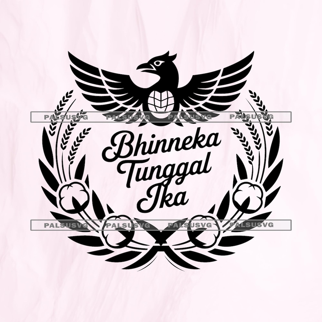 Bhinneka Tunggal Ika SVG, Indonesia Emblem Png, Garuda Pancasila ...