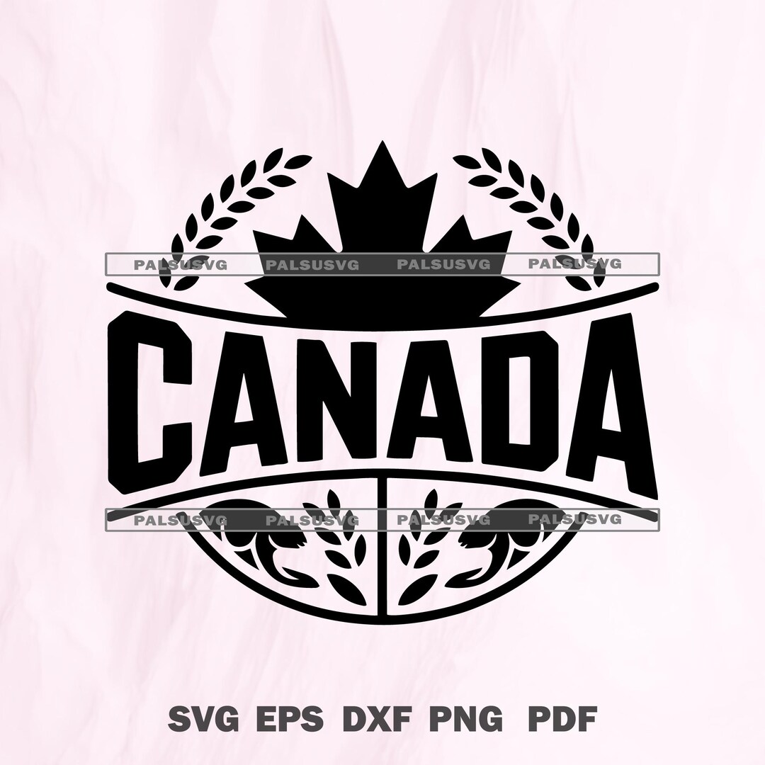 Canada Emblem SVG | Maple Leaf & Beaver, Canadian Pride (instant ...