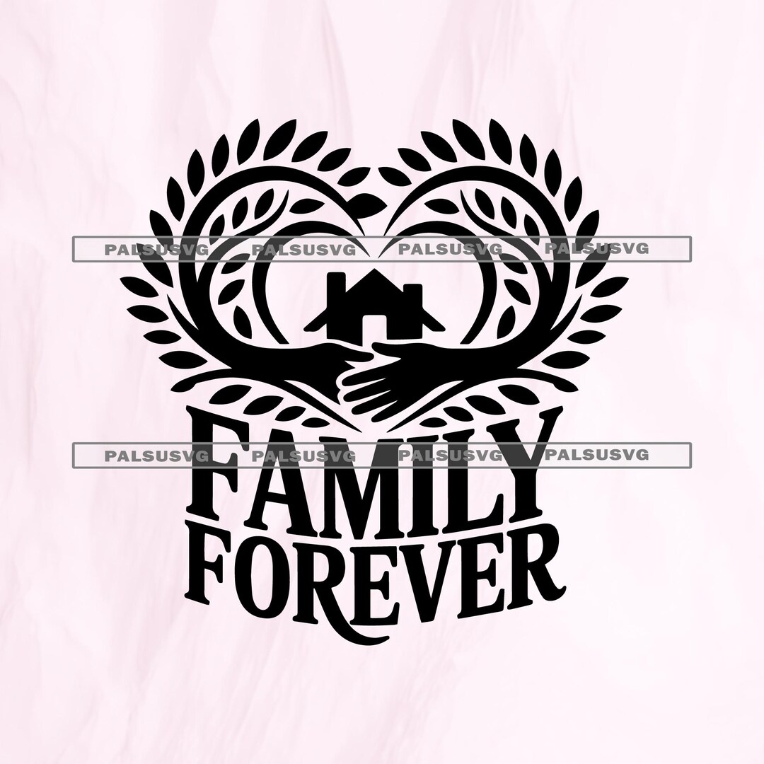 Family Forever SVG, Home Tree Clipart (digital Download) - Etsy