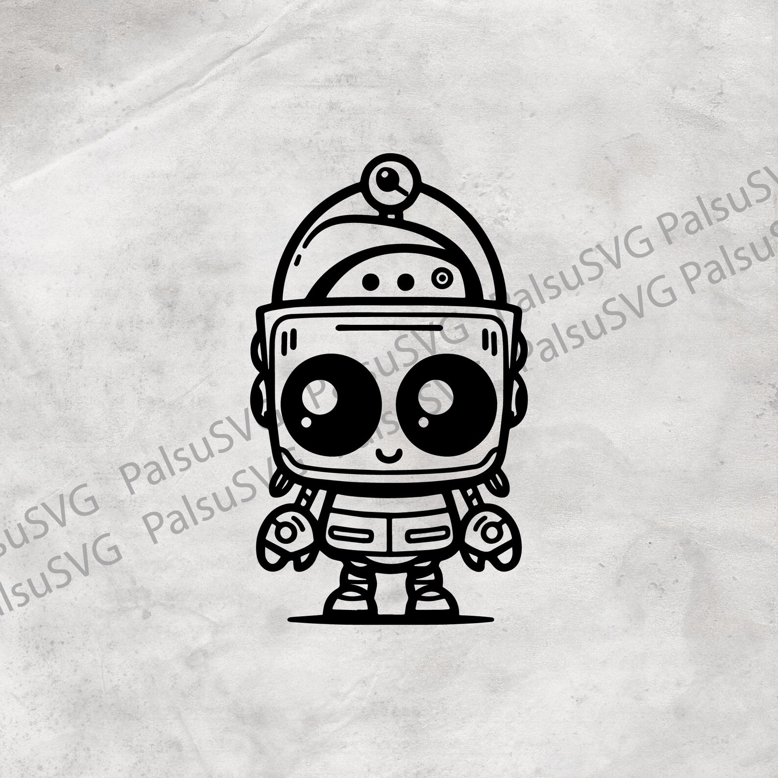 Cute Robot Svg, Cute Robot Clipart, Robot Svg, Robot Png, Baby Robot ...