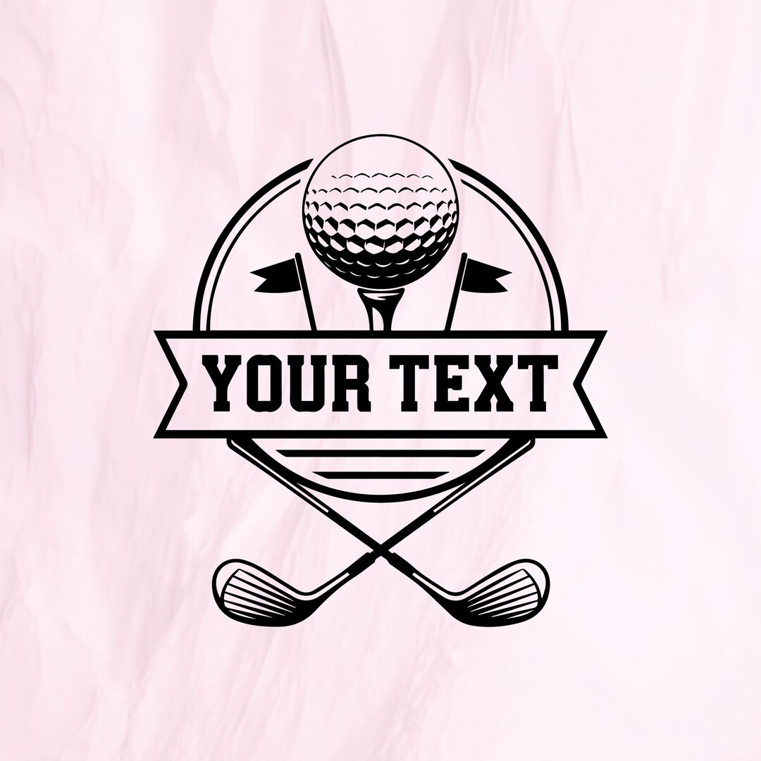Golf Svg, Golf Name Frame Svg, Golf Clipart, Golf Cricut, Golf Cut File ...