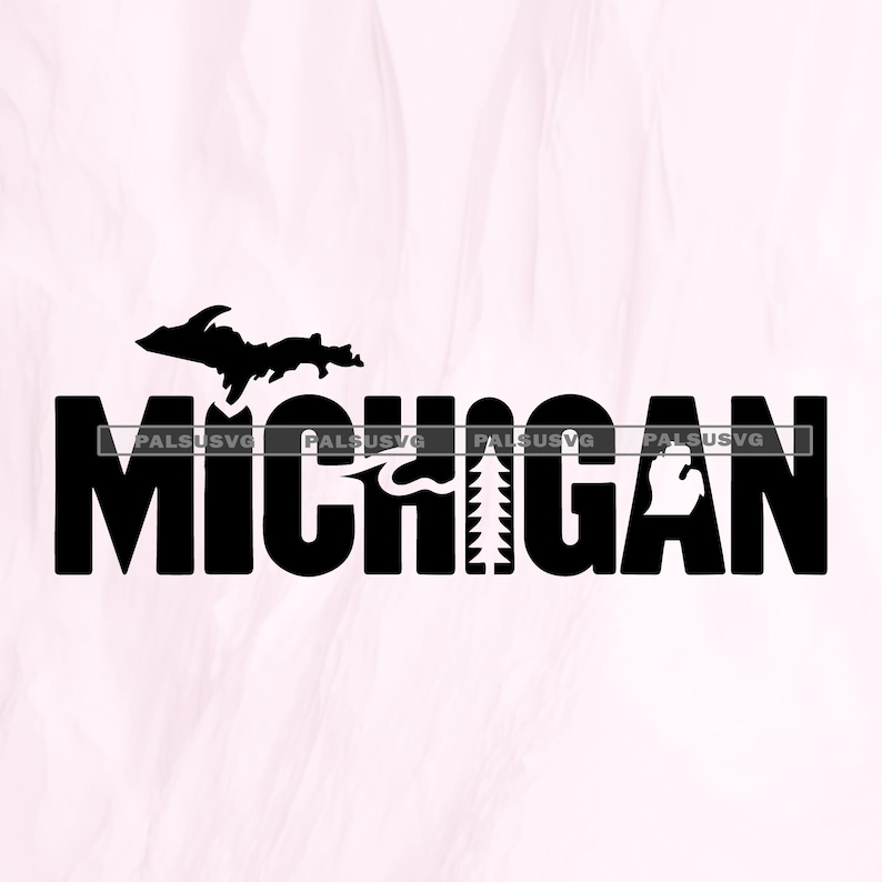 Michigan State Pride SVG, Upper Peninsula Cut File (digital Download ...