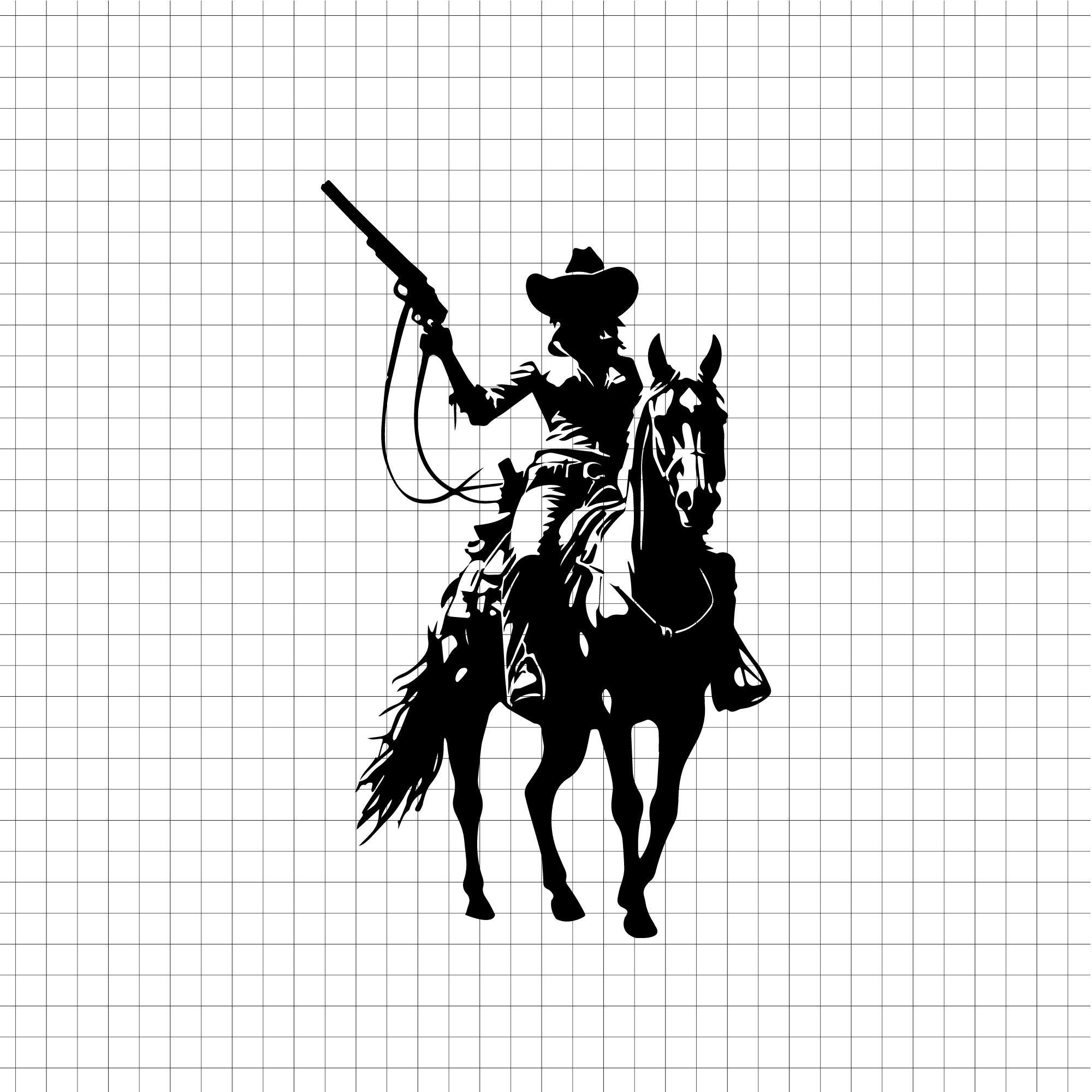 Western Svg, Cowboy Svg, Cowboy Silhouette Svg, Cowboys on Horses Svg ...