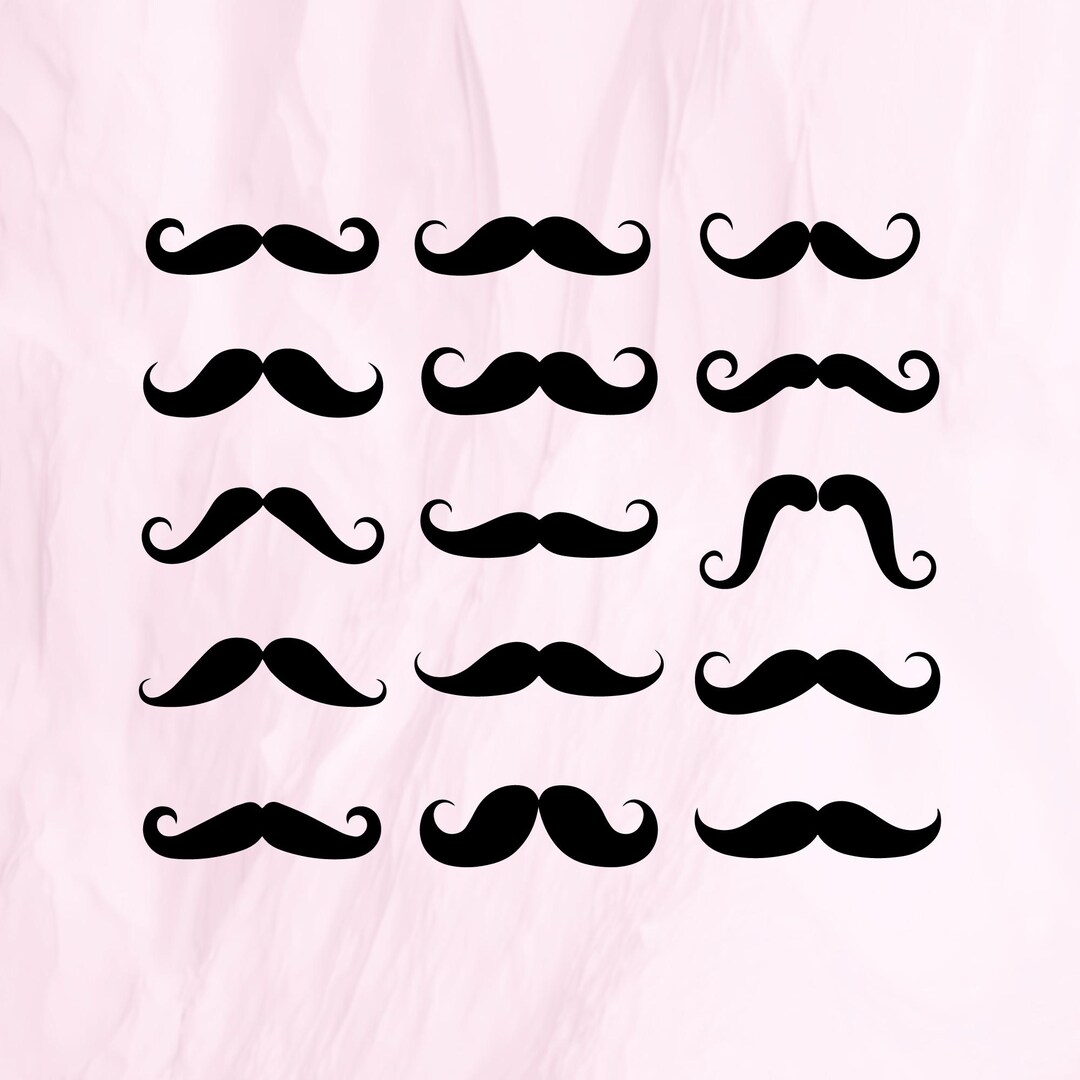 Mustache Svg, Mustache Png, Mustache Vector, Mustache Clipart, Mustache Cricut, Mustache ...