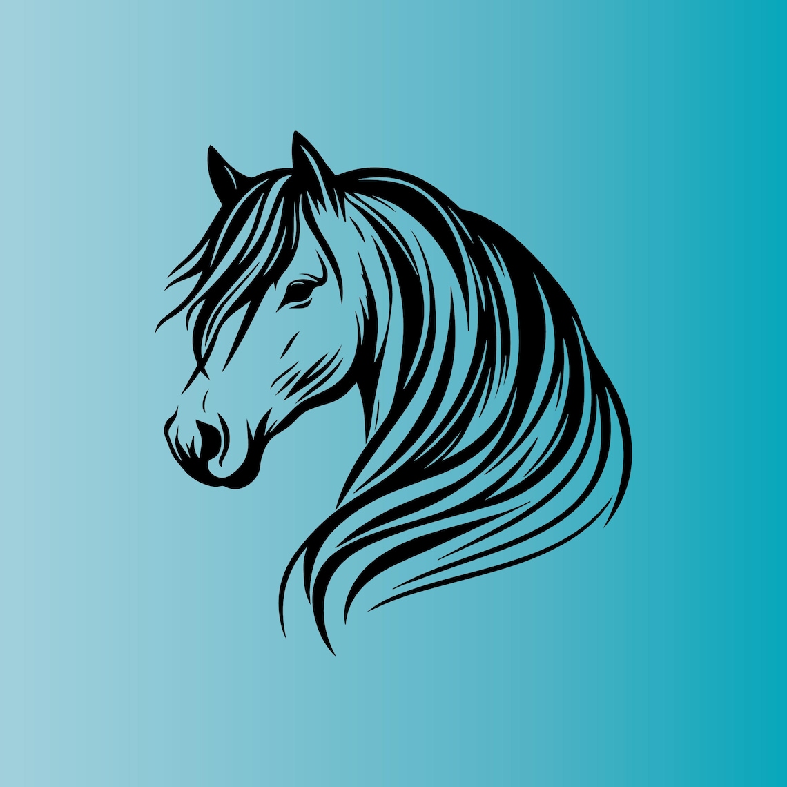 Horse Svg Cricut Vector - Etsy