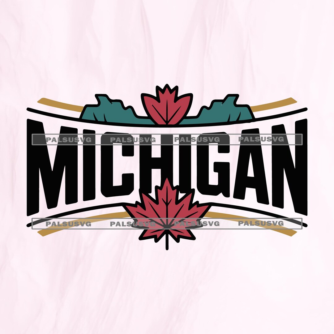 Michigan Upper Peninsula SVG, Lakes State Design (digital Download - Etsy