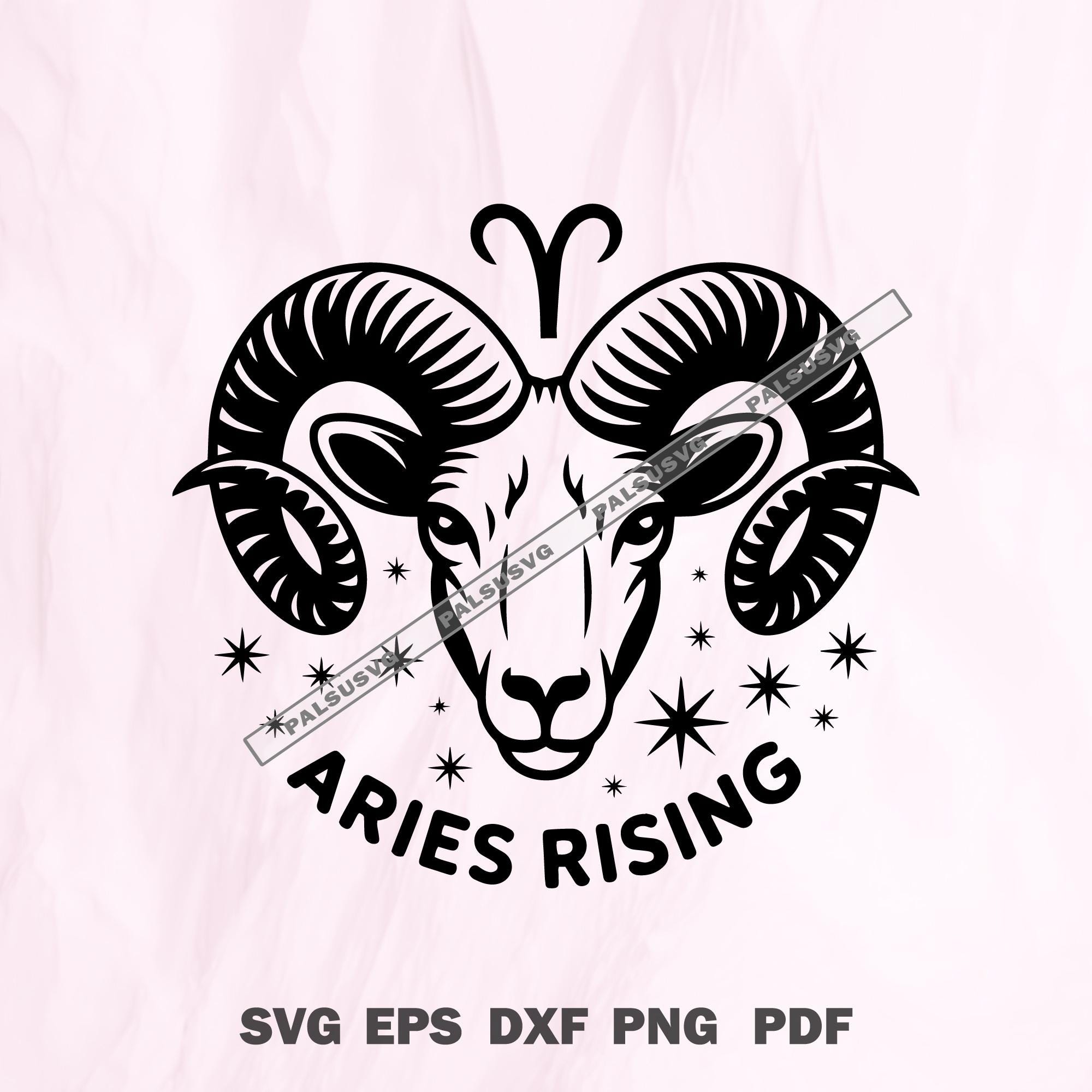 Aries Design Cut Files for Cricut & Silhouette | SVG, EPS, Dxf, PNG ...