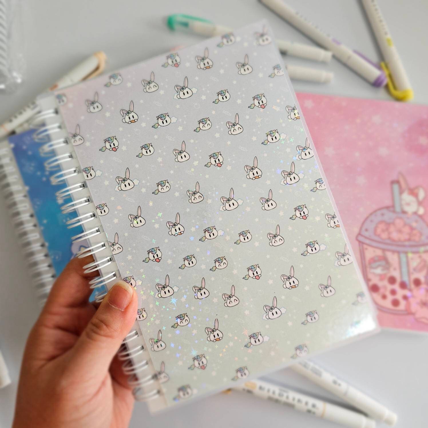 4x6 and 5x7 Reusable Sticker Album With Holo Laminate - Etsy